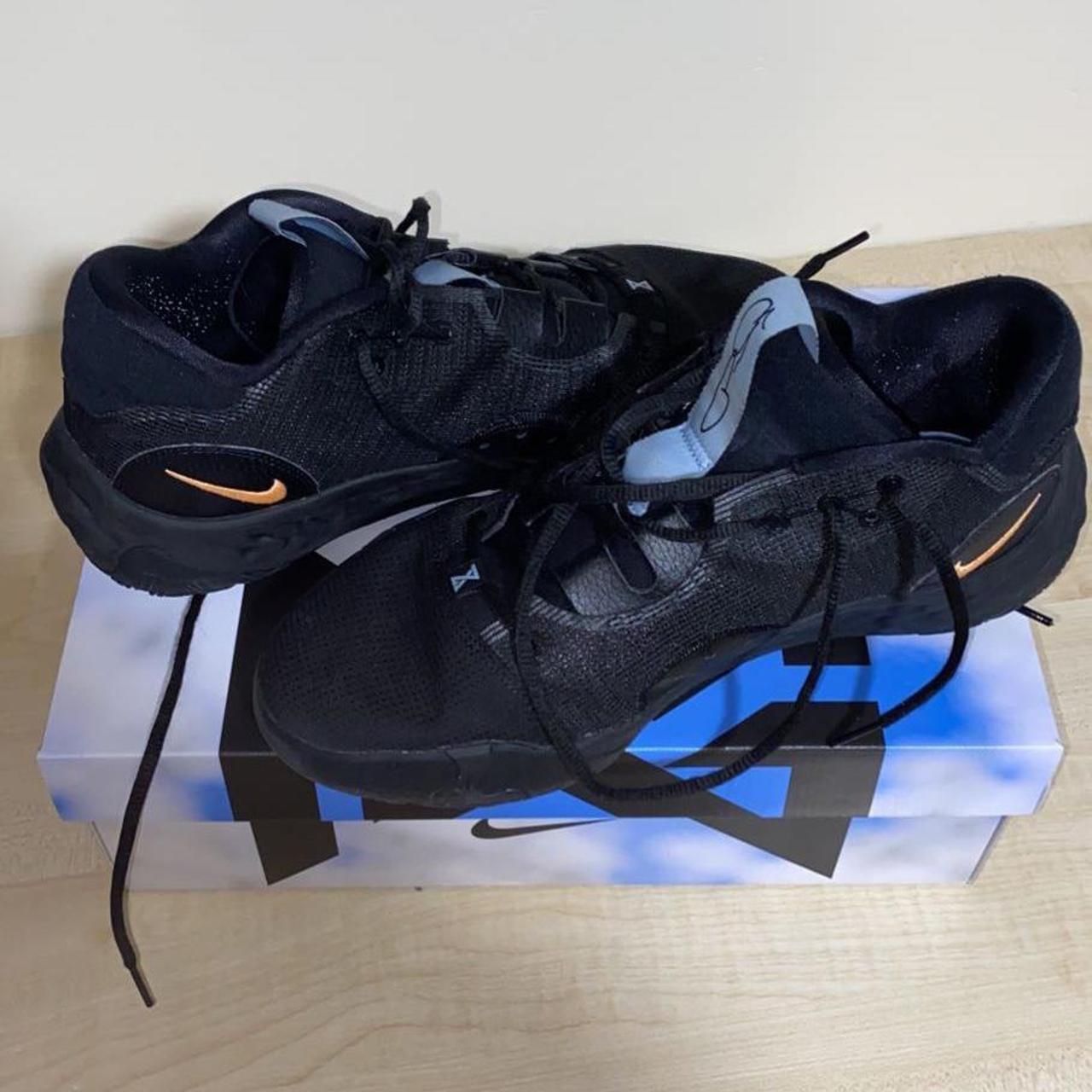 Nike Pg6 black/metallic gold | only worn a few times... - Depop