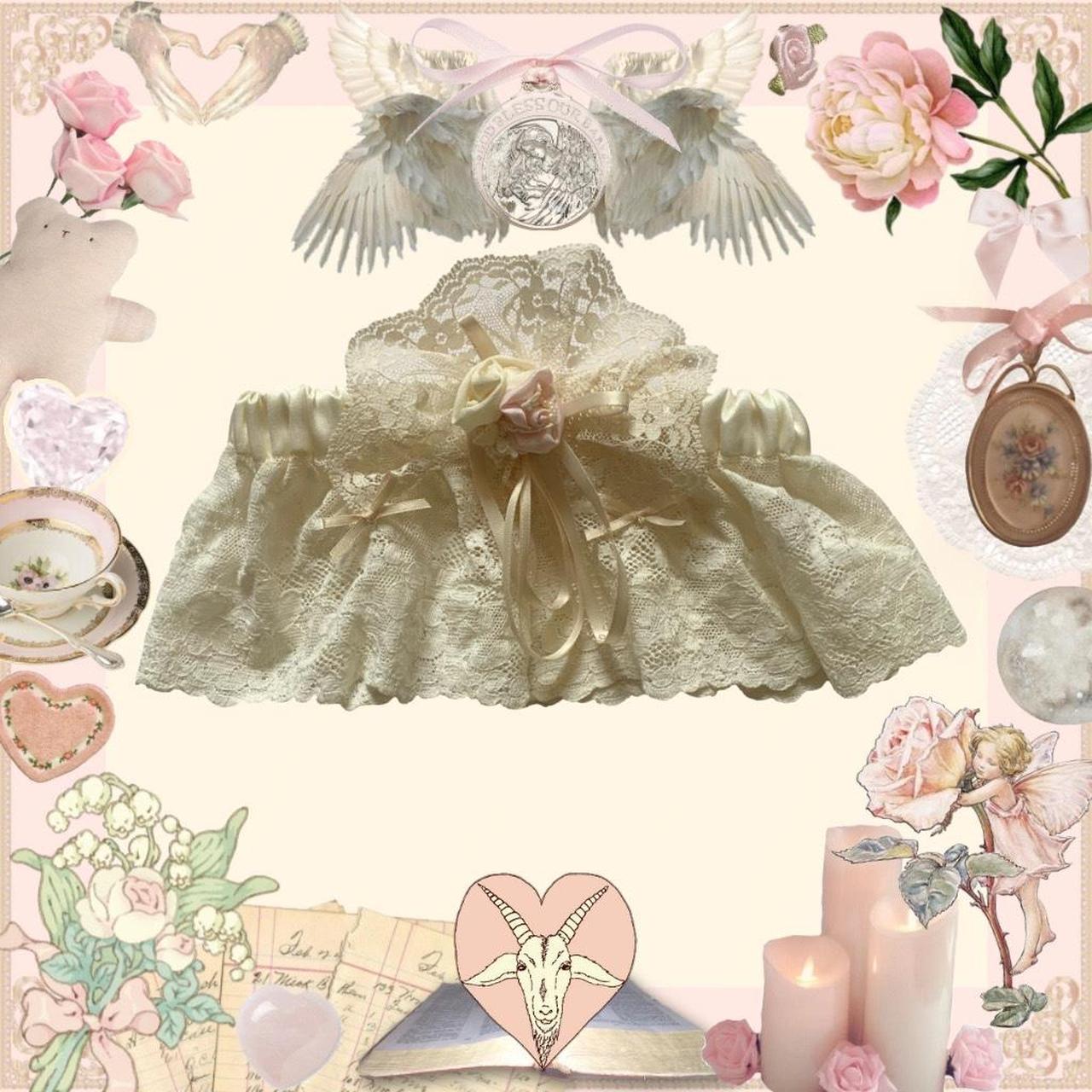 COQUETTE ROSE LACE GARTER This beautiful handmade... - Depop