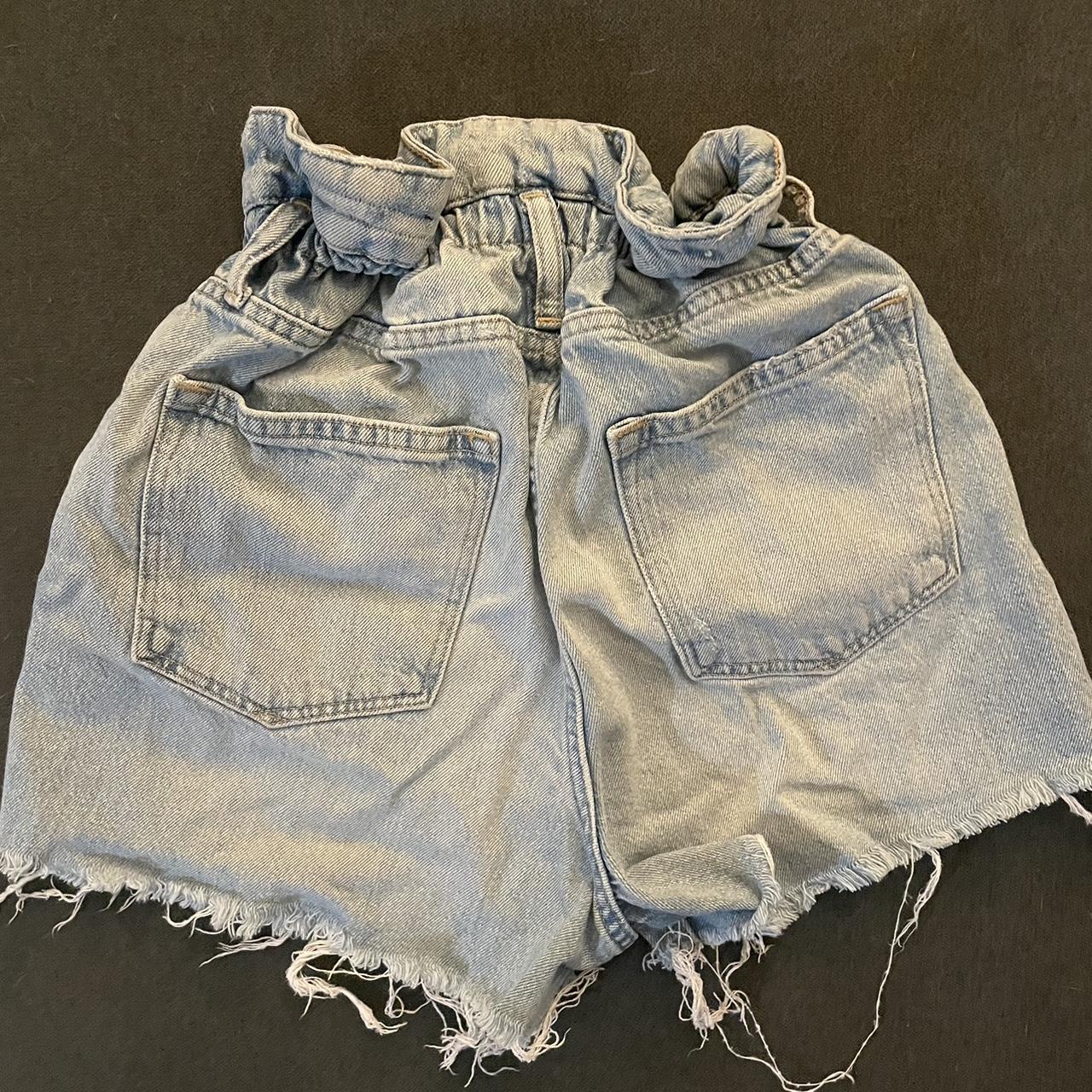 All saints paper bag shorts worn a couple times good... - Depop