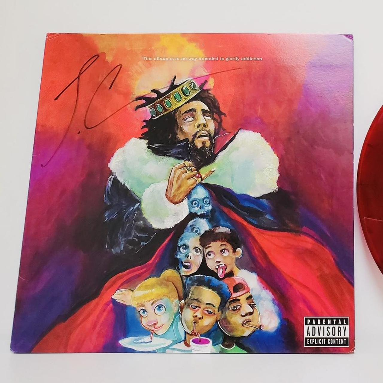 SIGNED J COLE KOD VINYL RECORD bought from... - Depop