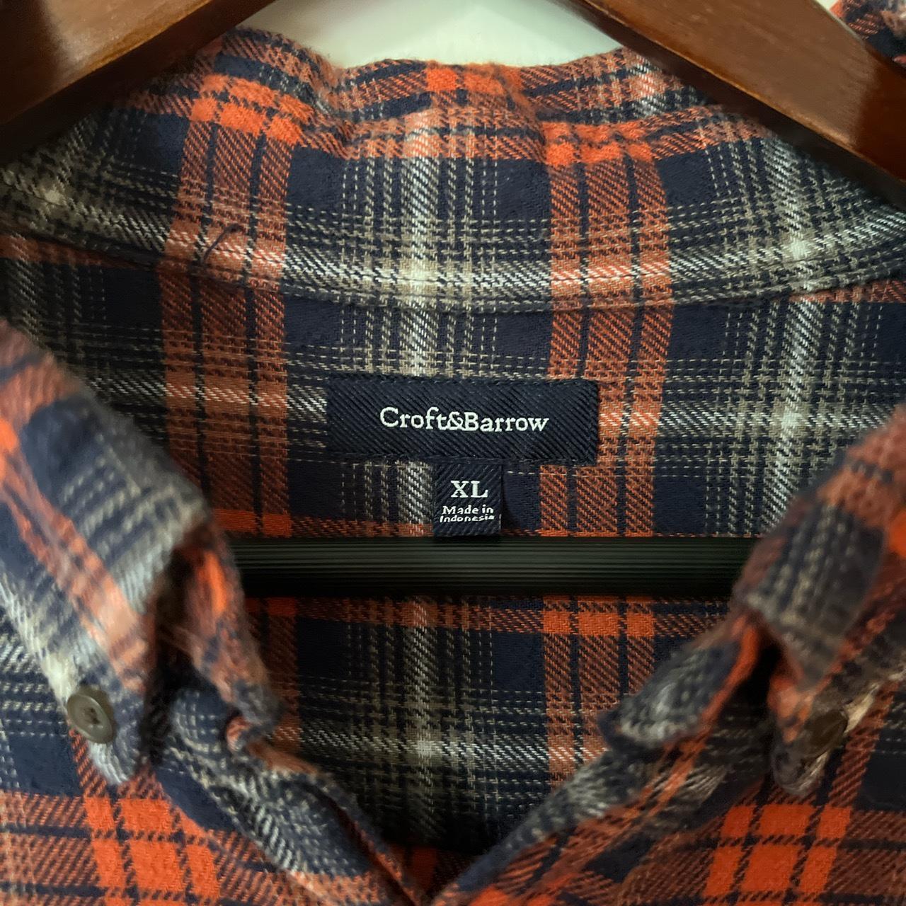 Croft and Barrow Flannel Long Sleeve Shirt Men’s... - Depop