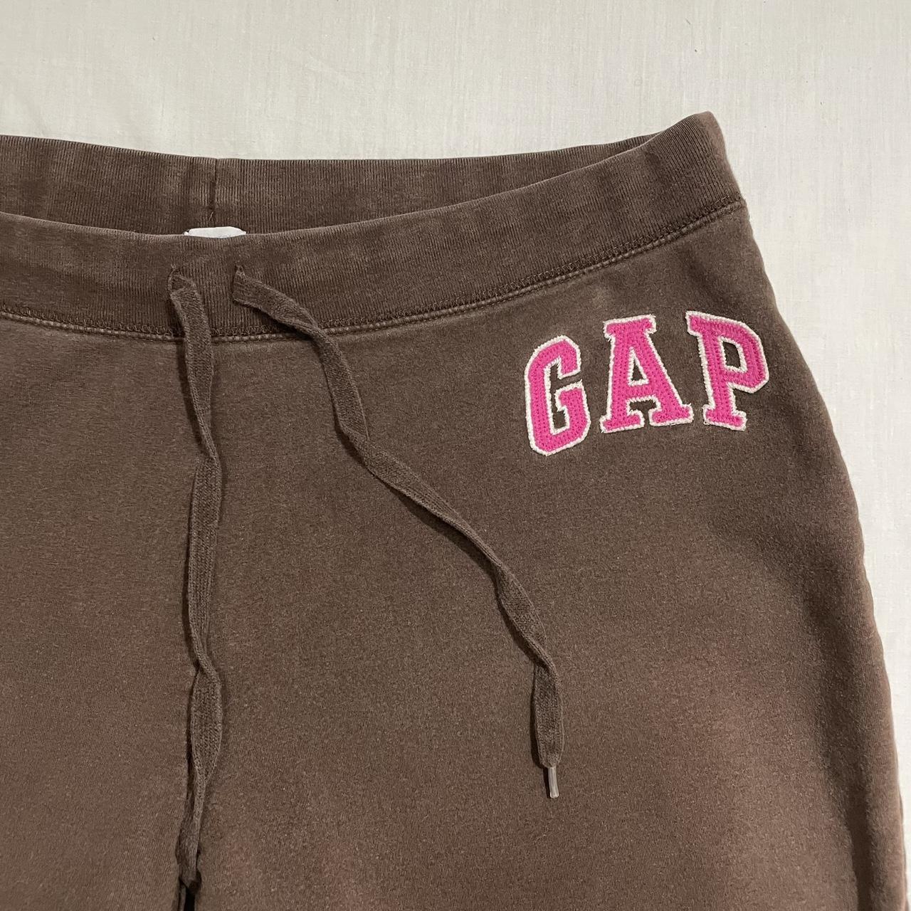 Gap Women's Brown and Pink Joggers-tracksuits | Depop