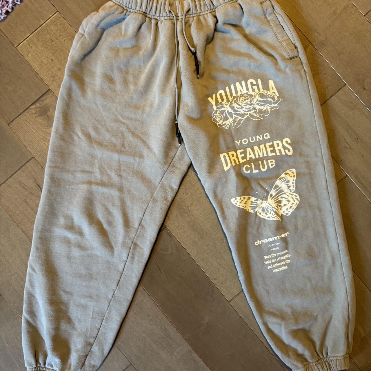 YOUNGLA Young Dreamers Club Sweatpants! Women’s size... - Depop