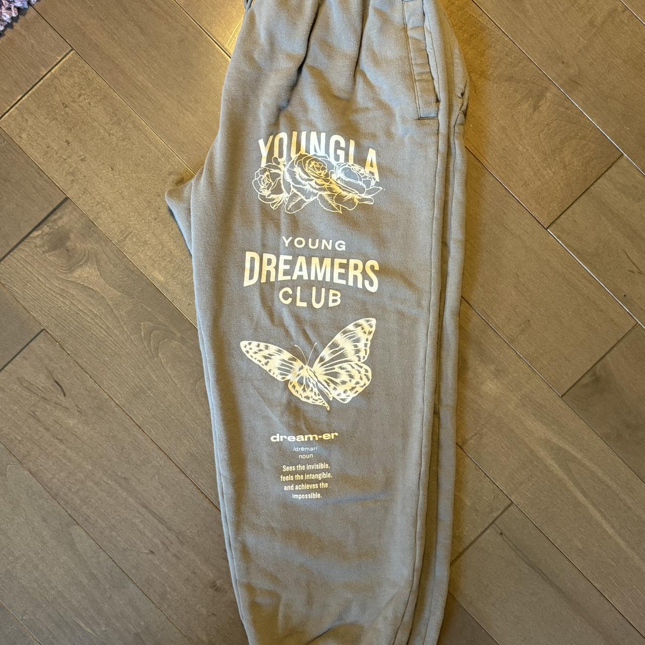 YOUNGLA Young Dreamers Club Sweatpants! Women’s size... - Depop