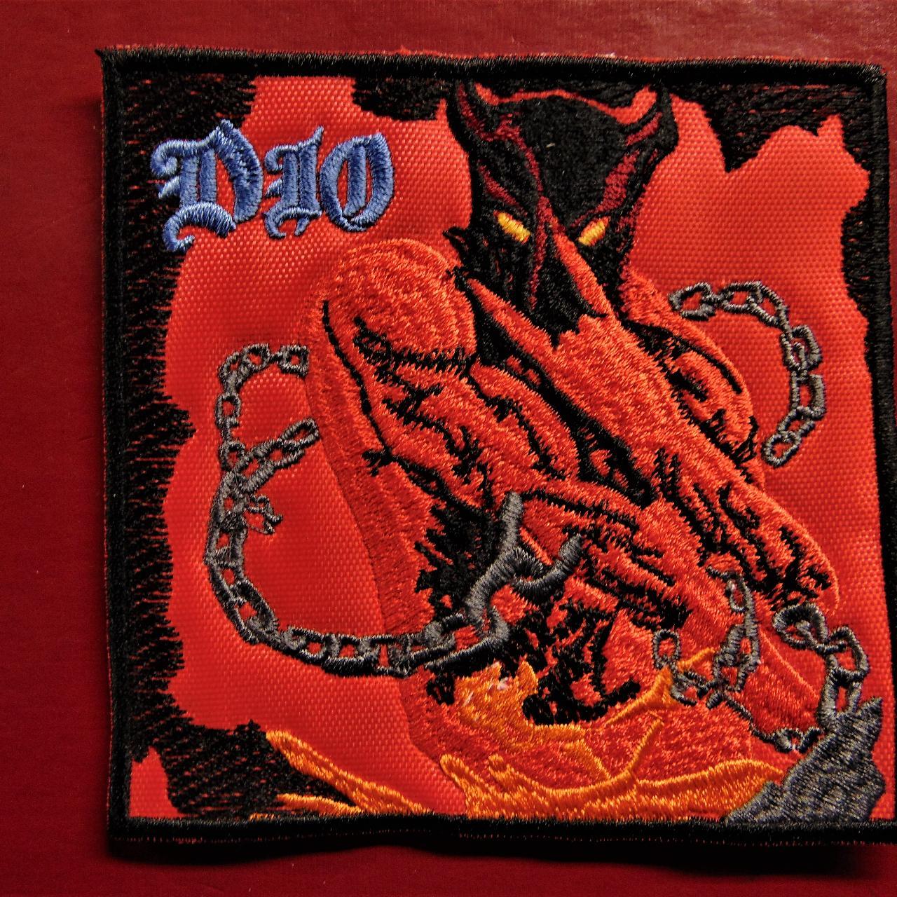 DIO EMBROIDERED PATCH #673 HEAVY METAL FROM... - Depop