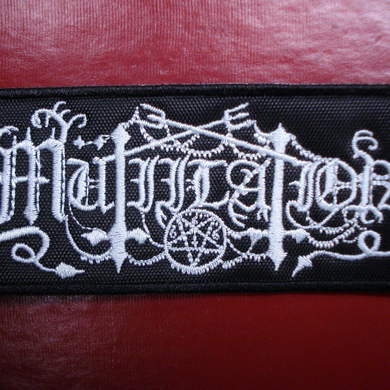 MUTIILATION EMBROIDERED PATCH #3487 WAR BLACK... - Depop