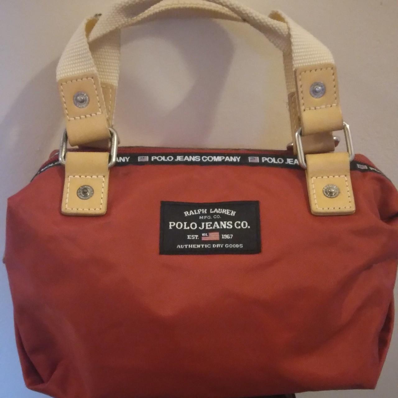 Authentic polo ralph lauren mini bag, used only... - Depop