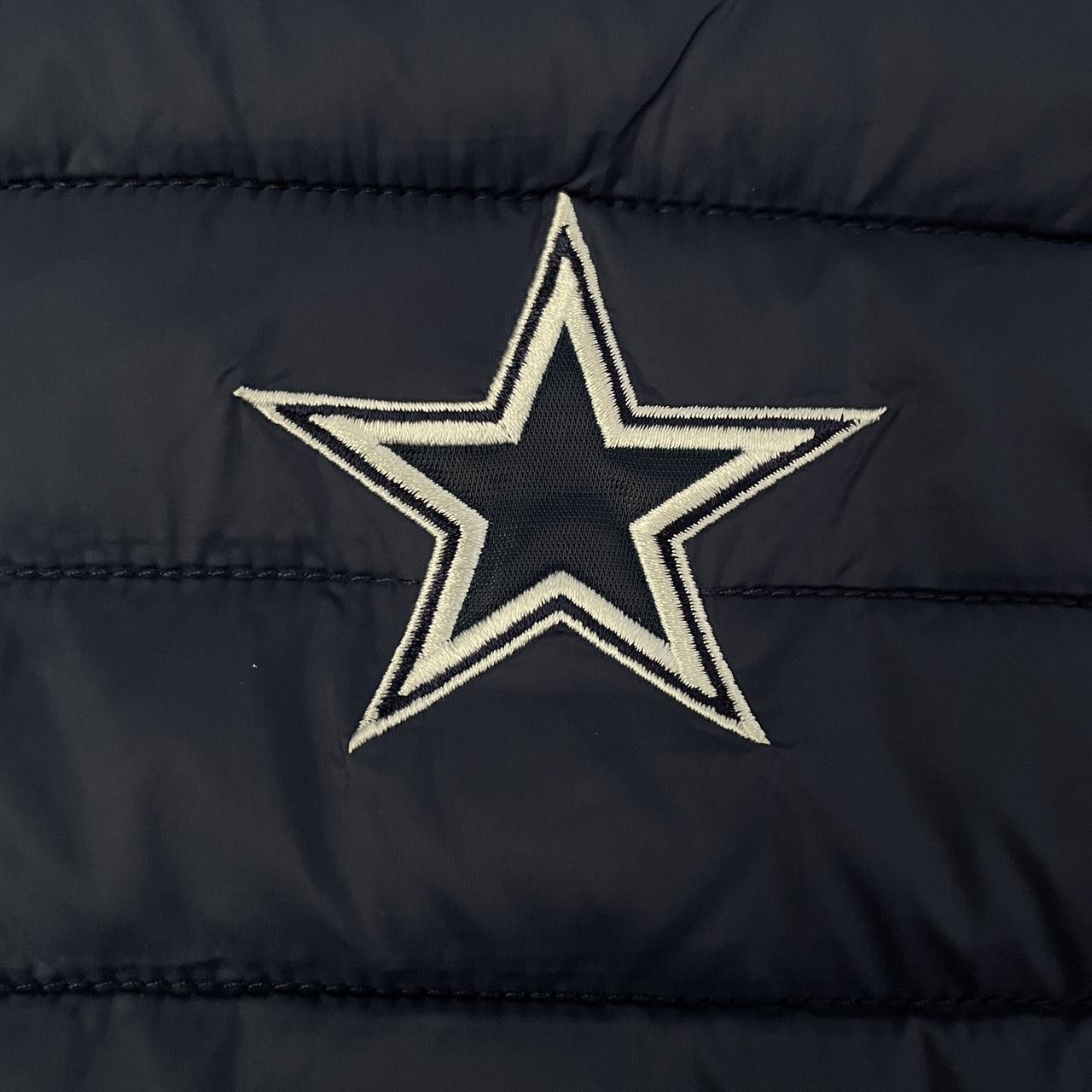 Dallas Cowboys NFL Puffer Vest size M - Depop