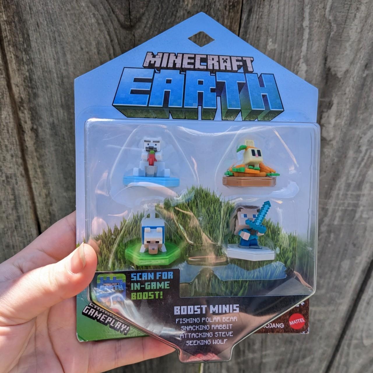 Minecraft earth Boost minis Mojang Mattel Never... - Depop