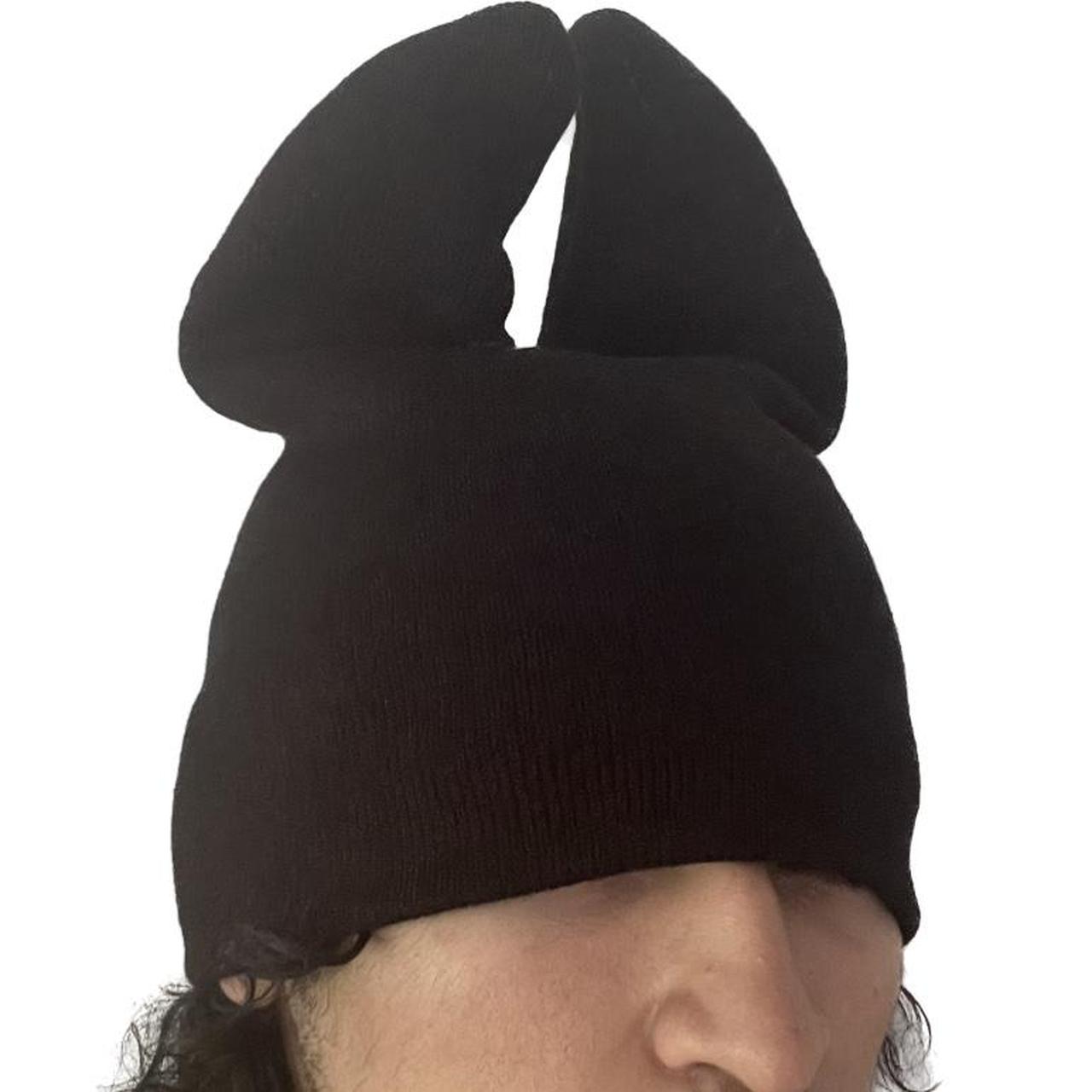 Bunny ear Beanie Handmade - Depop