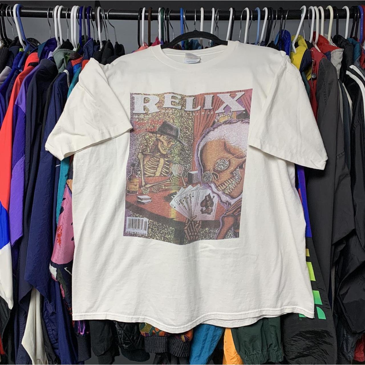 Vintage dead relix magazine shirt Crazy rare! - Depop
