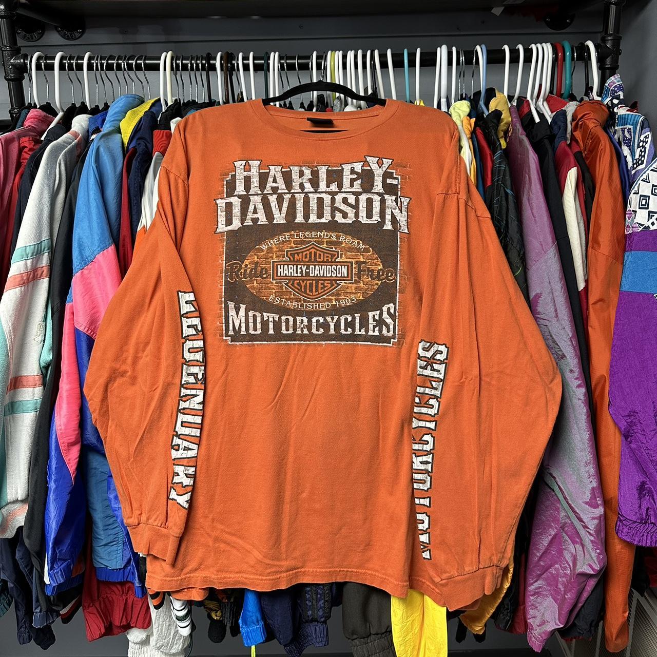 Harley Davidson Long Sleeve Shirt Men’s XXL - Depop
