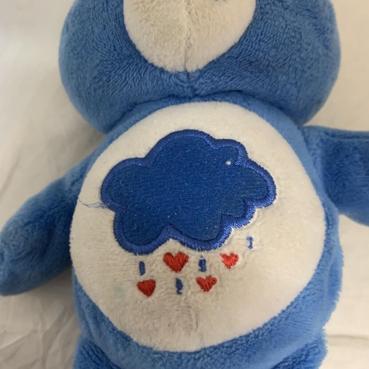 Care Bears Grumpy Bear Blue Rain Cloud Soft Plush... - Depop