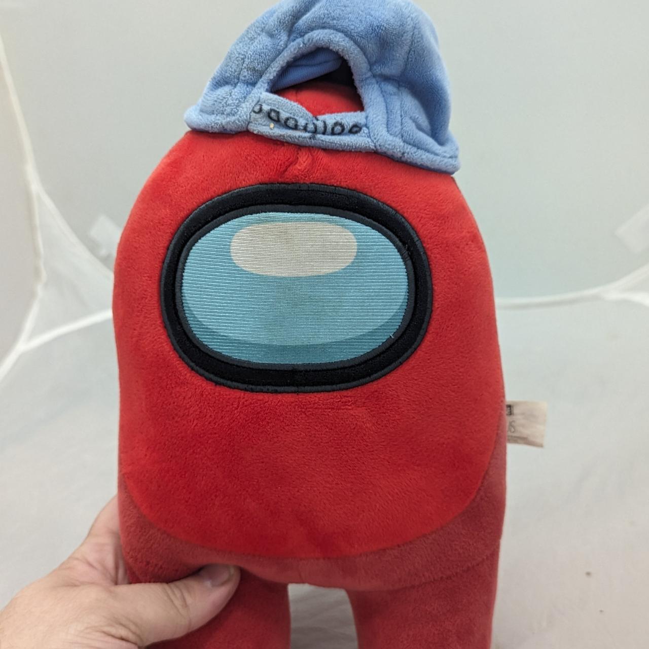 Among Us official red crewmate soft toy... - Depop