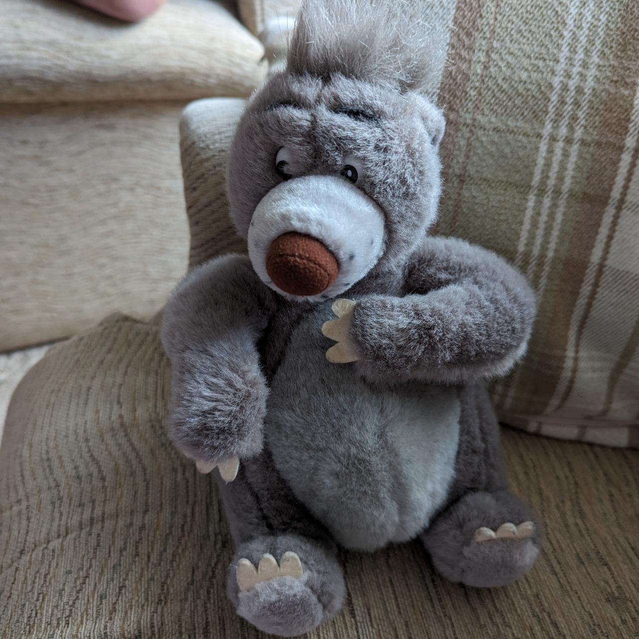 Disney Baloo Soft Plush Toy Vintage Bear The Jungle... - Depop