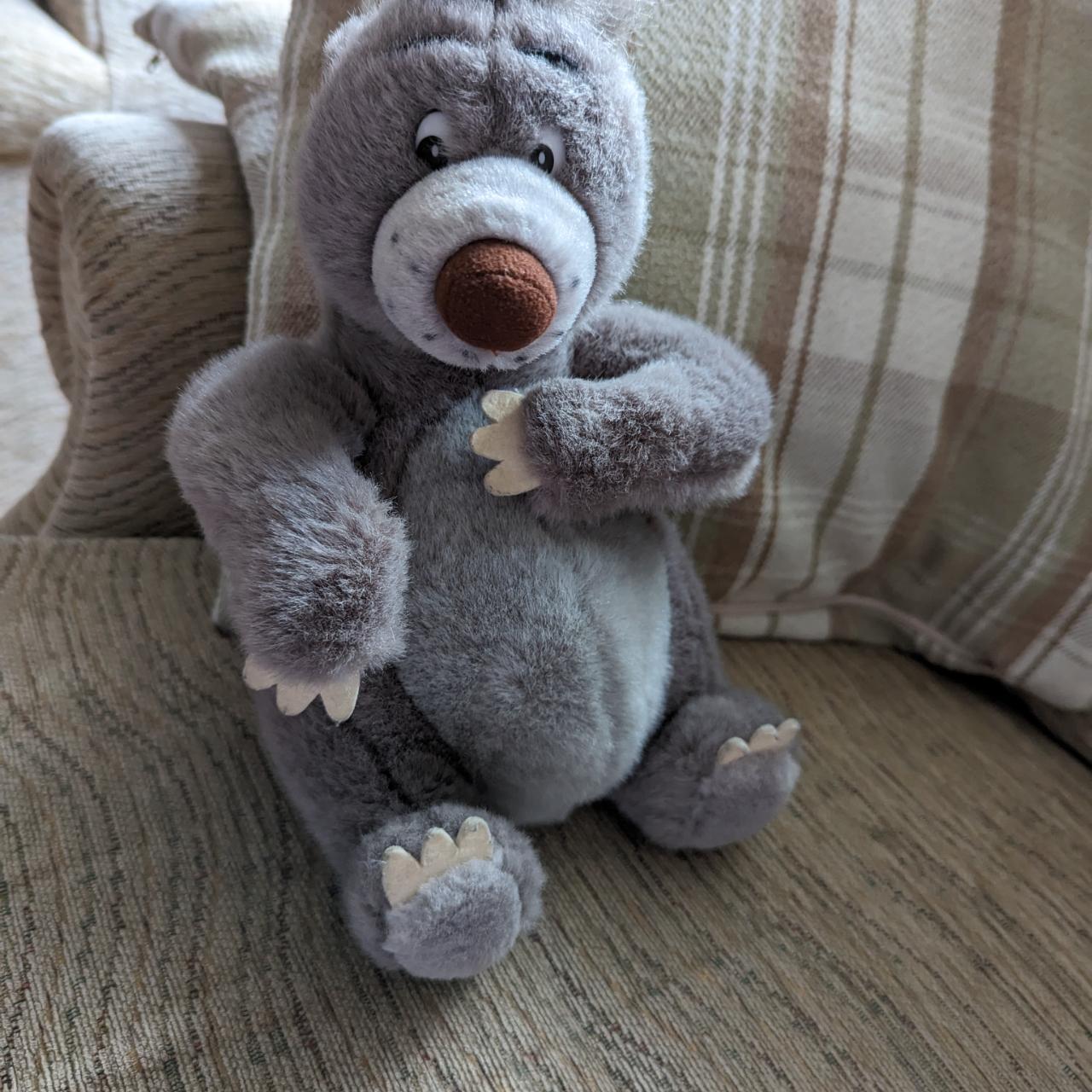 Disney Baloo Soft Plush Toy Vintage Bear The Jungle... - Depop