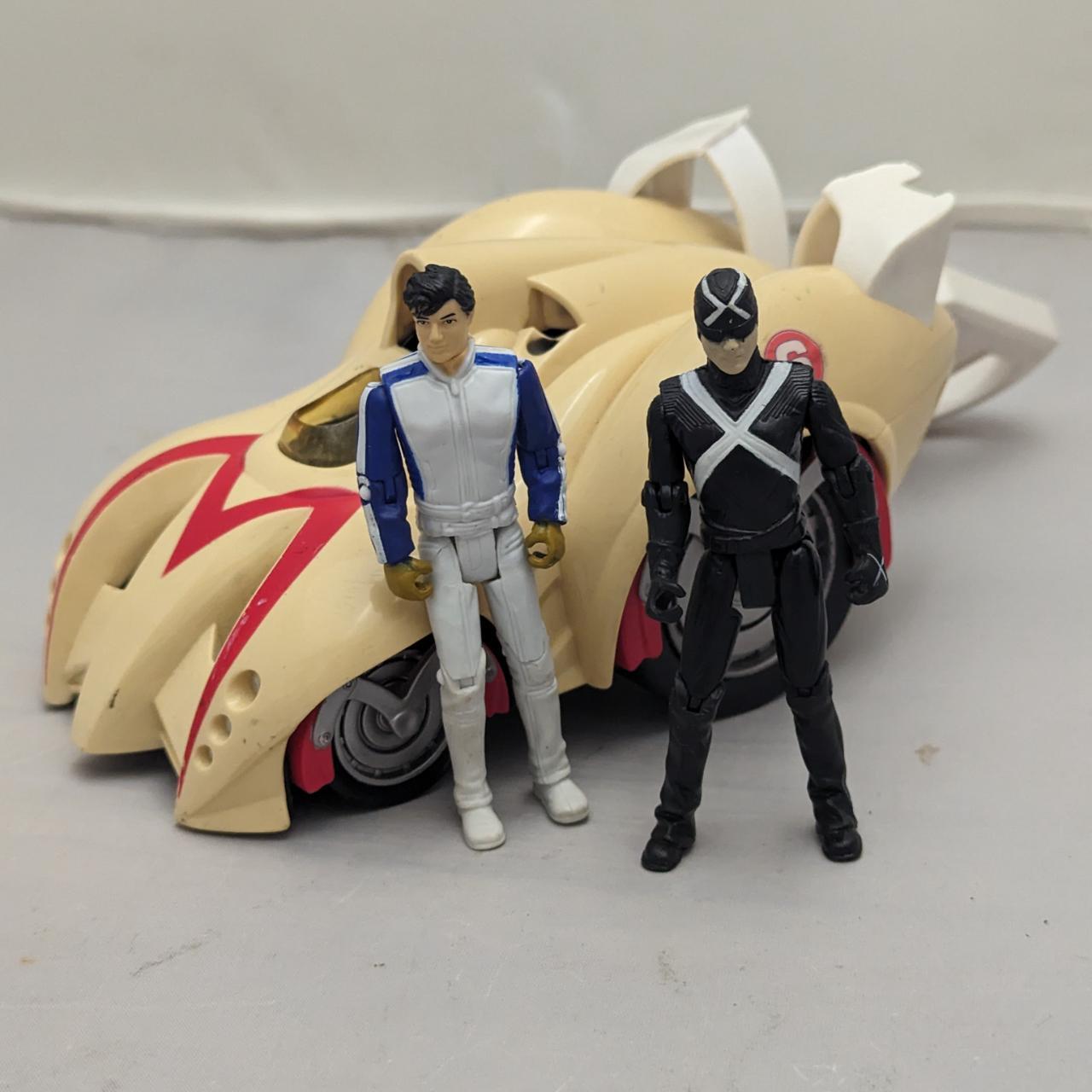 Speed Racer + Racer X 5" action figure from 2008... | Depop