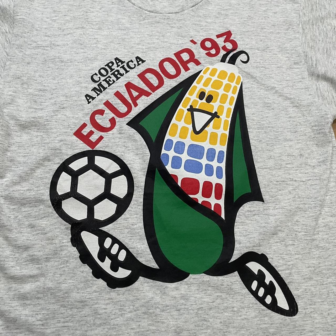 Vintage 1993 Copa America Equador soccer/football... - Depop