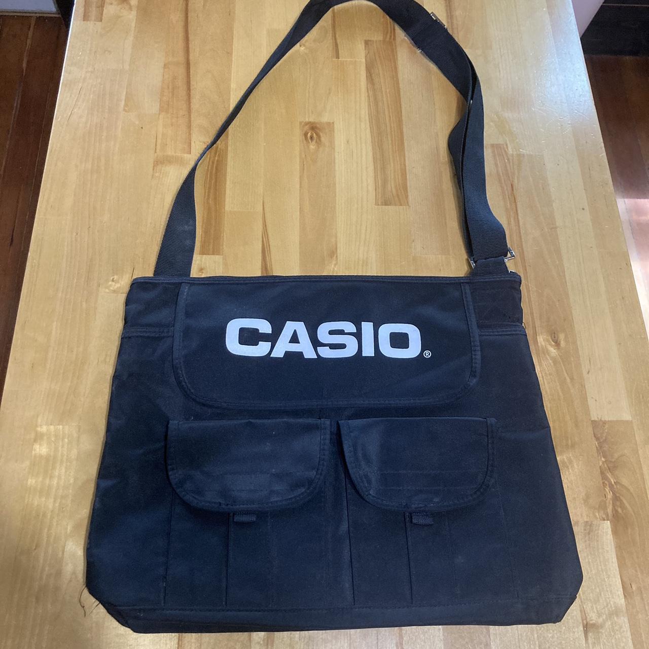 Vintage Casio side messenger bag #vintage #thrift... - Depop