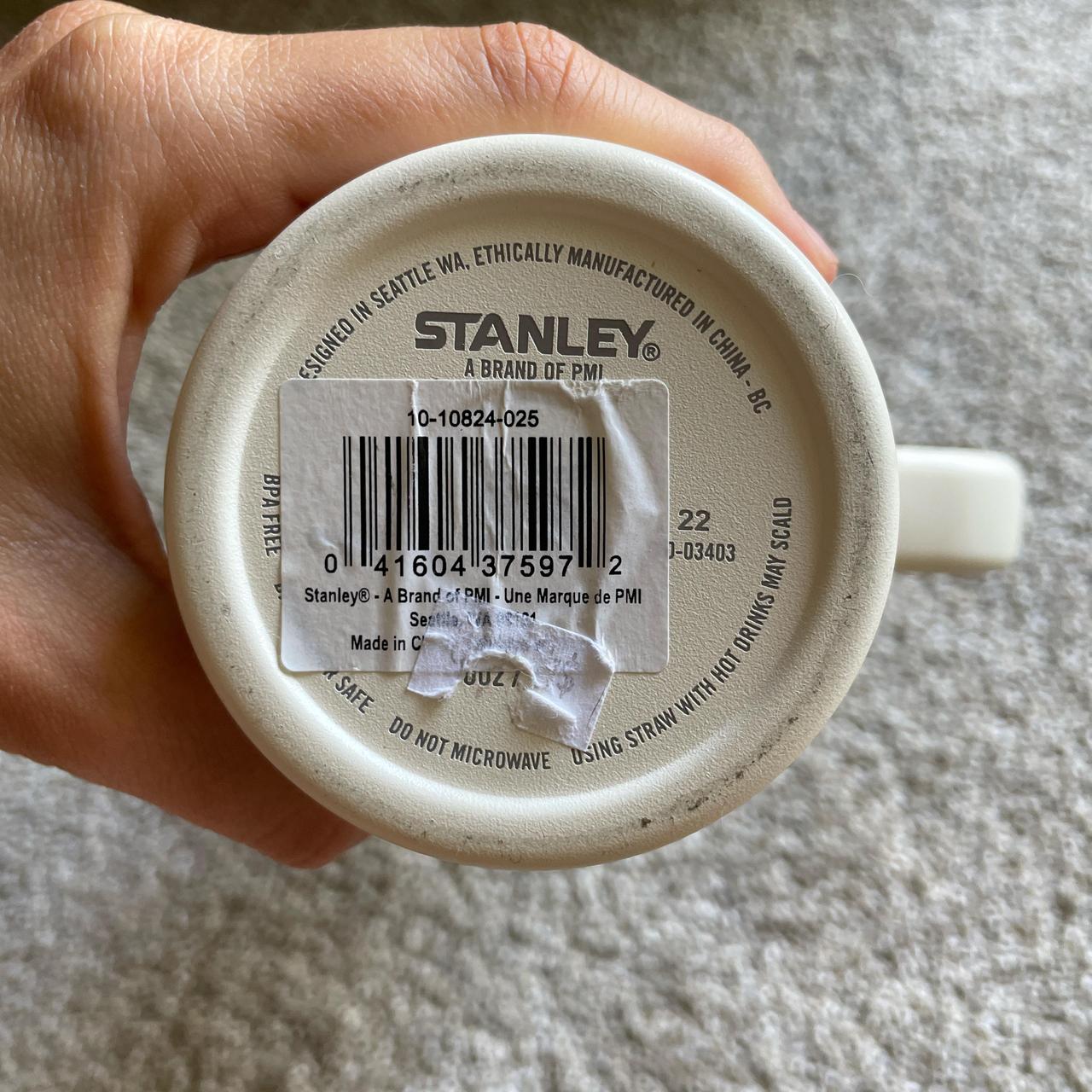 Cream colored Stanley cup big size great condition - Depop