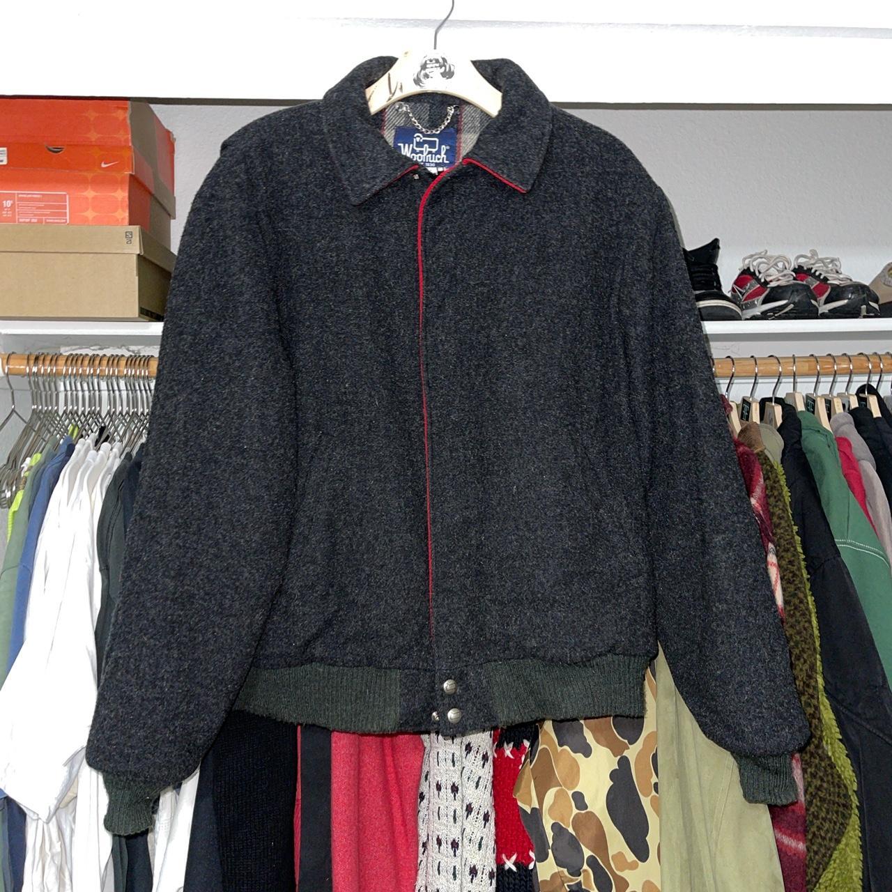 Vintage USA Made Woolrich Wool Jacket Flannel... - Depop