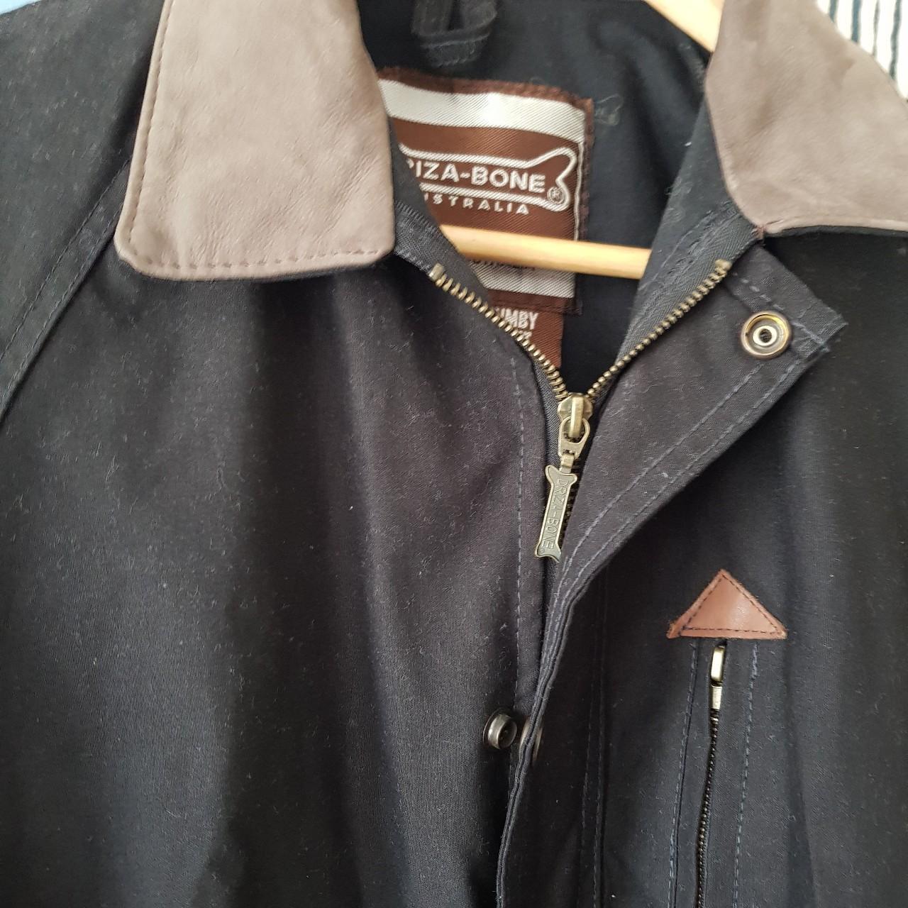 Men's Black and Brown Jacket | Depop