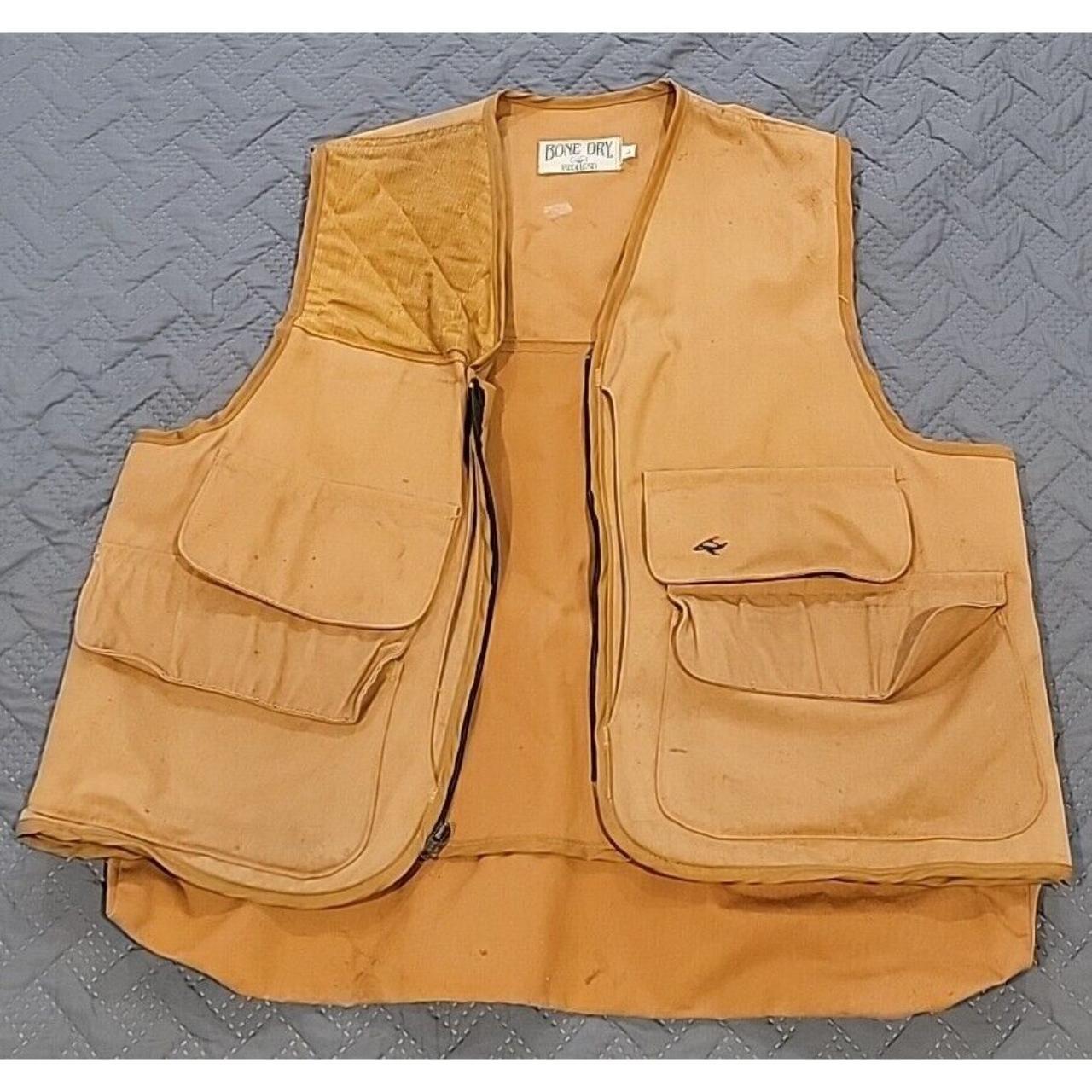 Red Head Vest Mens Large Brown Outdoors Hunt Jacket... - Depop