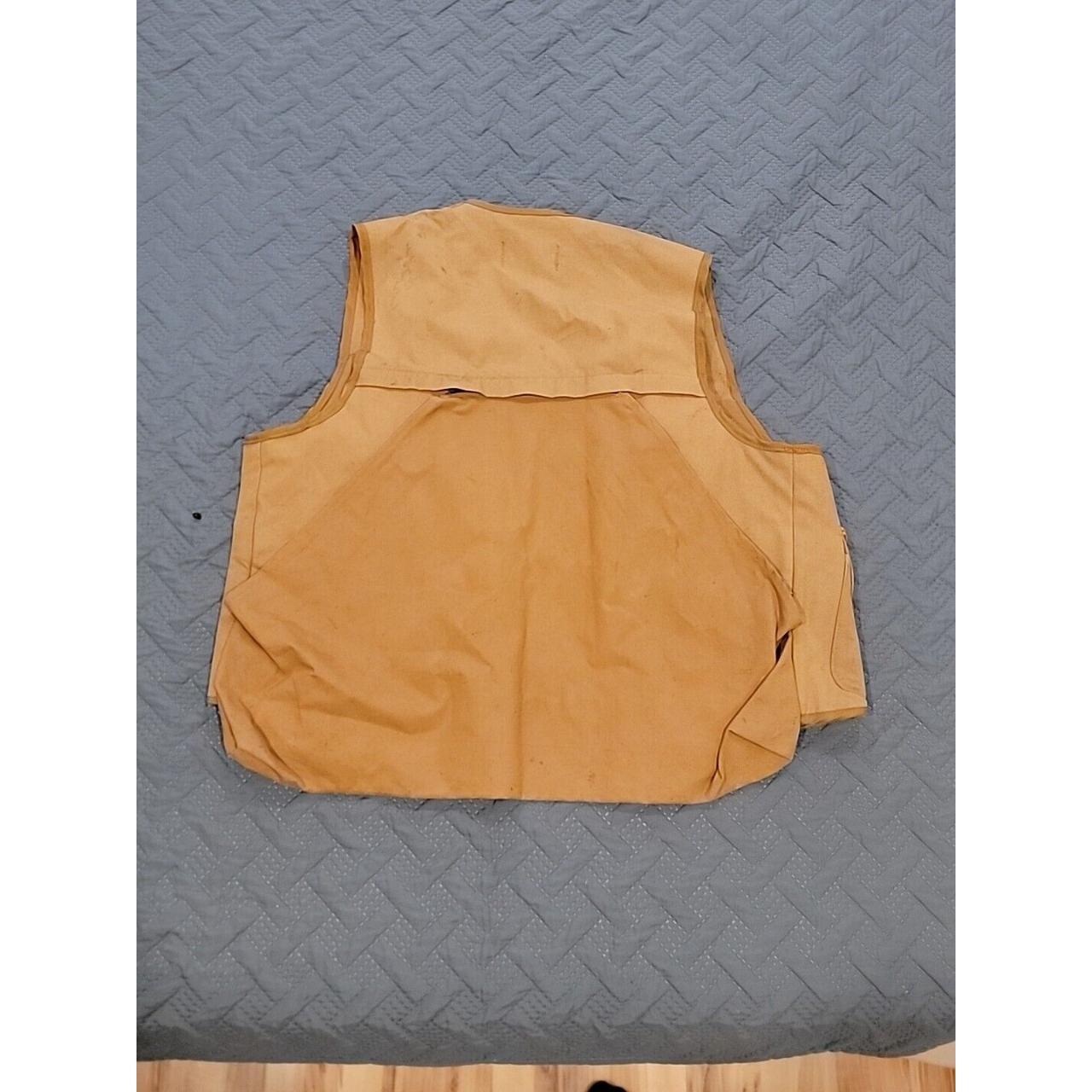 Red Head Vest Mens Large Brown Outdoors Hunt Jacket... - Depop