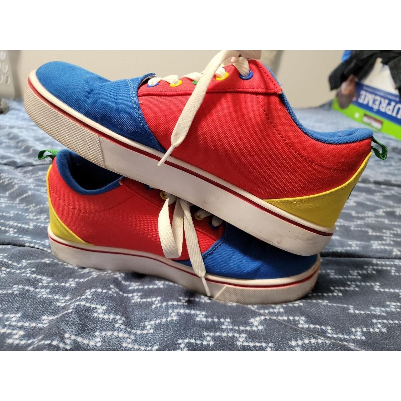 Heelys GR8 Pro 20 Roller Skate Sneakers Shoes Red... - Depop