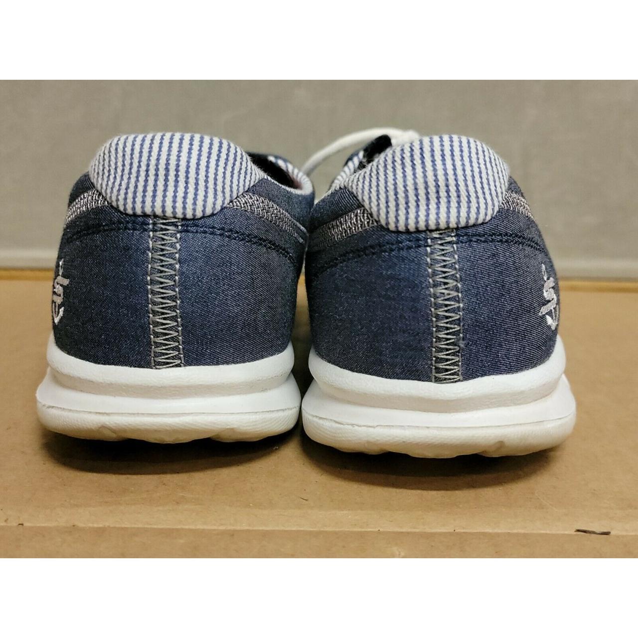 Skechers Women's Go Step Navy Boat Shoe 14428 With... - Depop