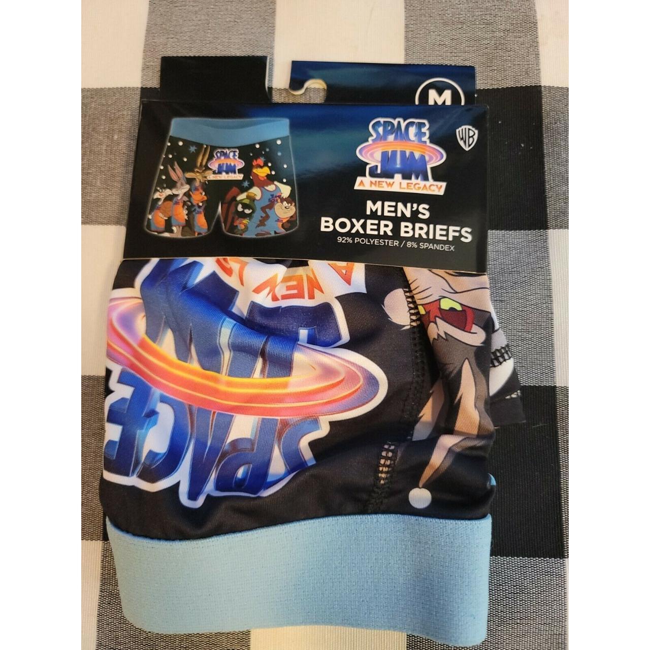Space Jam A New Legacy Men's Sz Medium Boxers Bugs... - Depop
