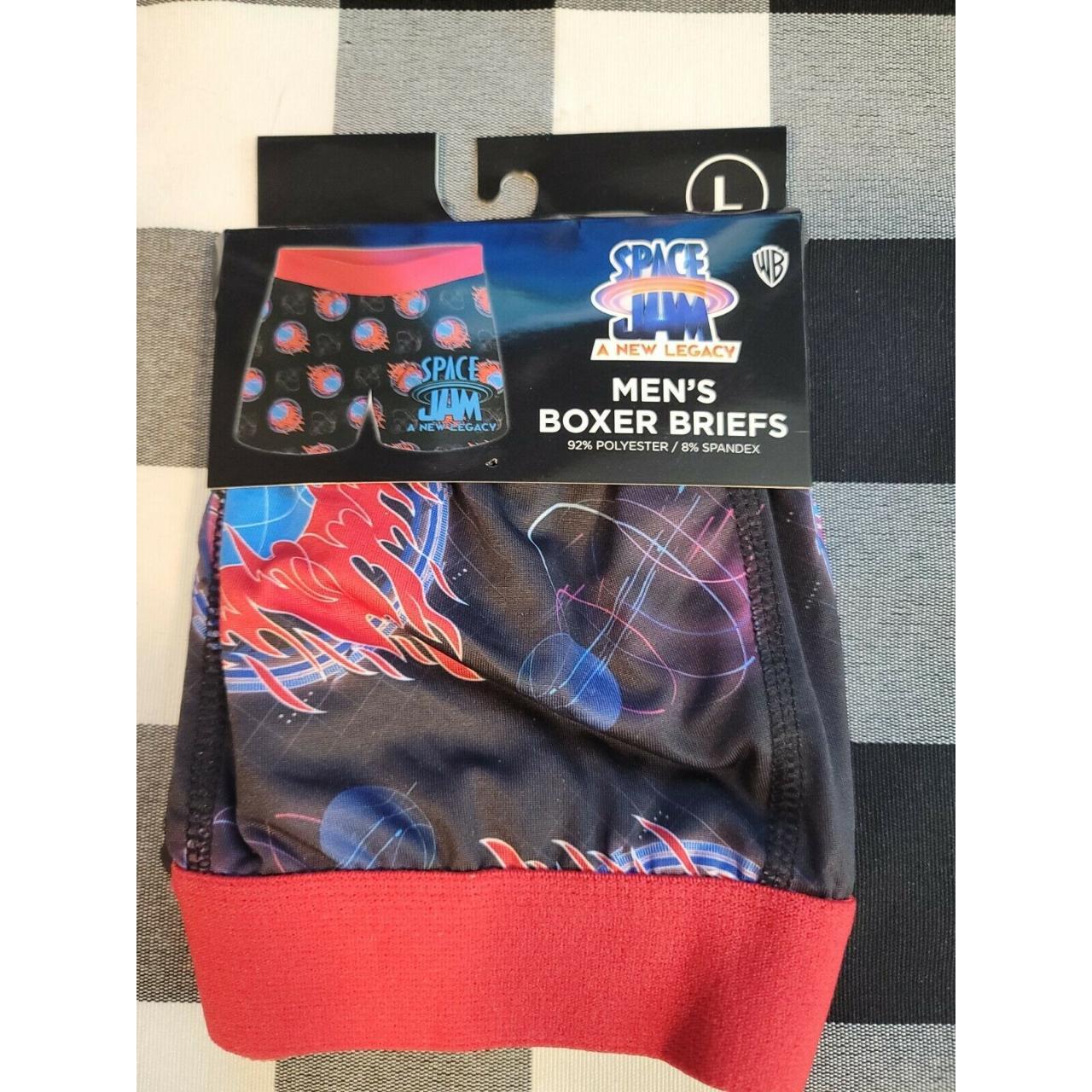 MENS SPACE JAM A NEW LEGACY BOXER BRIEF SIZE L NEW NWT. - Depop