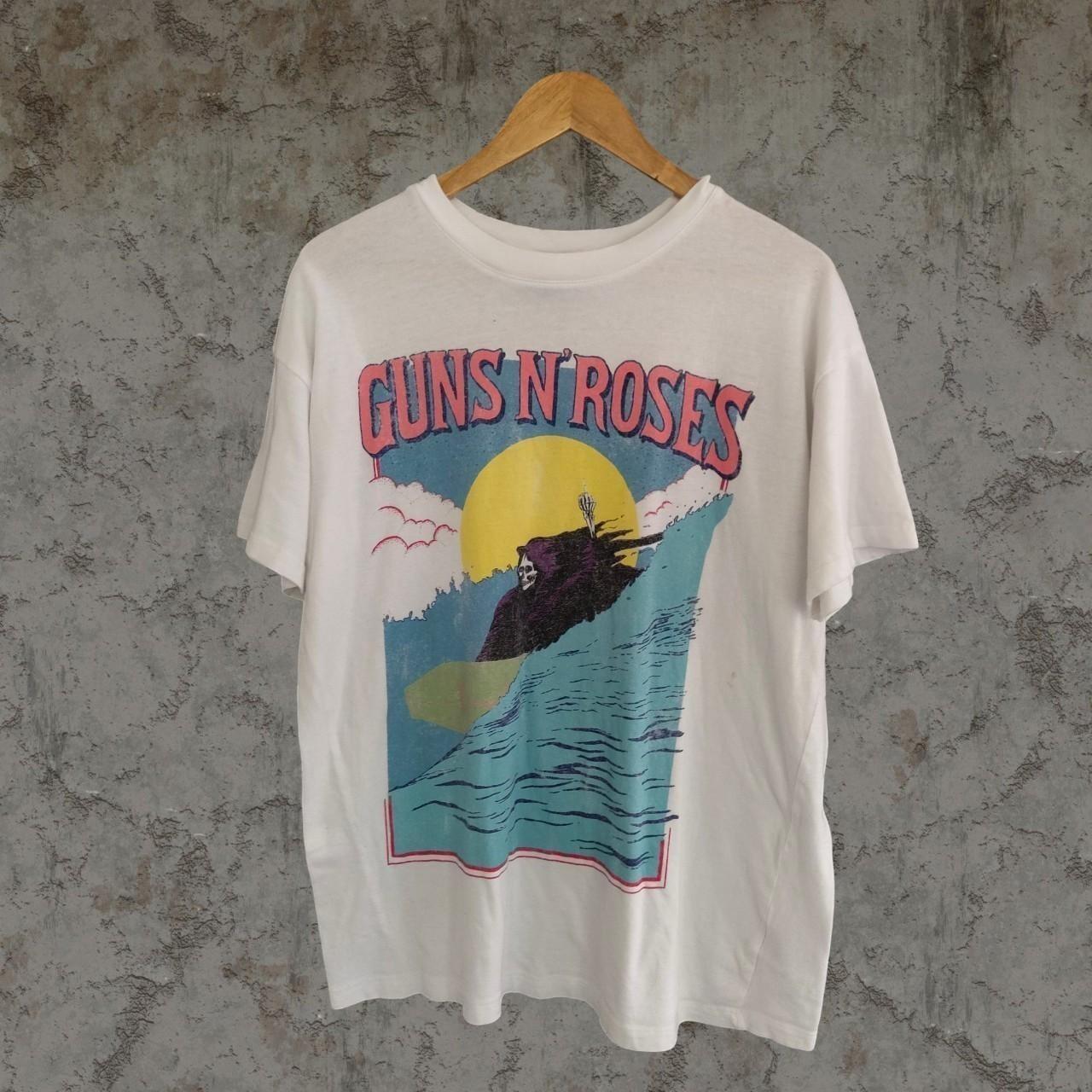Guns N Roses T Shirt Guns N Roses Tee, 80s surf... | Depop