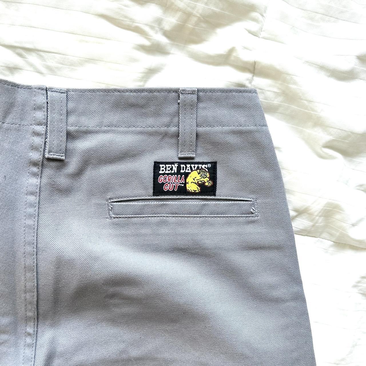 Ben Davis Men's Grey Trousers | Depop