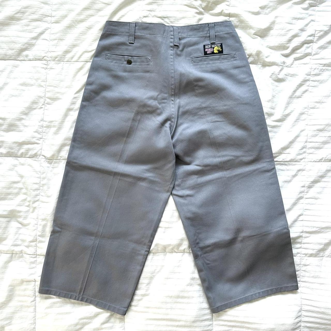 Ben Davis Men's Grey Trousers | Depop