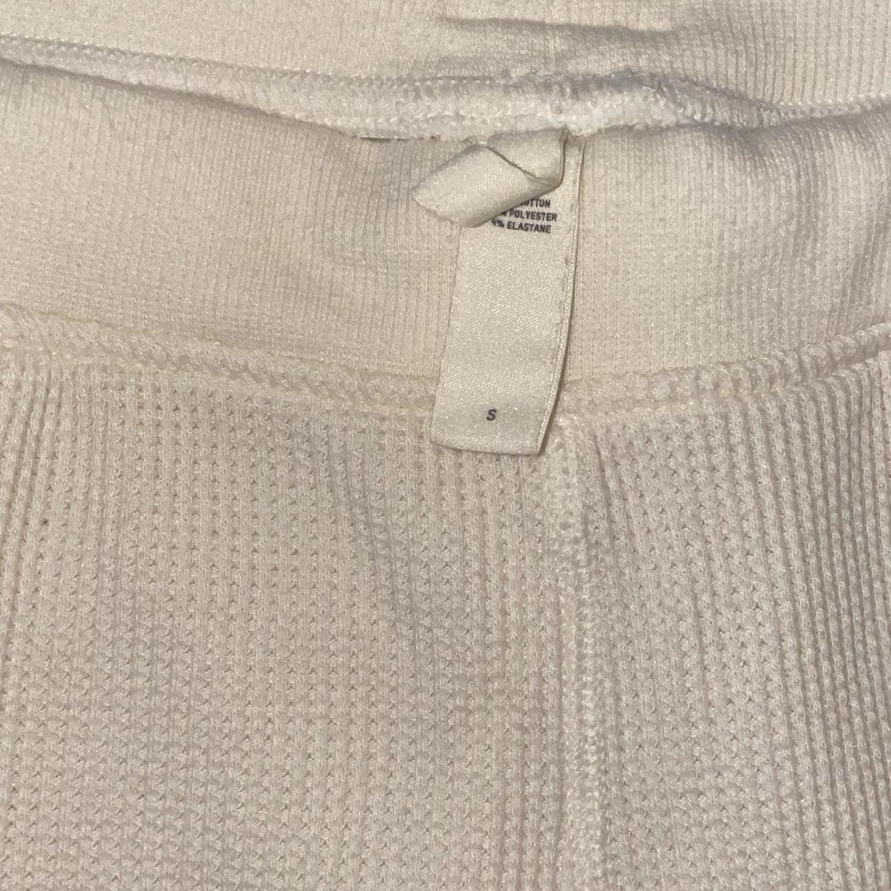 Skims cream lounge pants Size S Worn once, never... - Depop