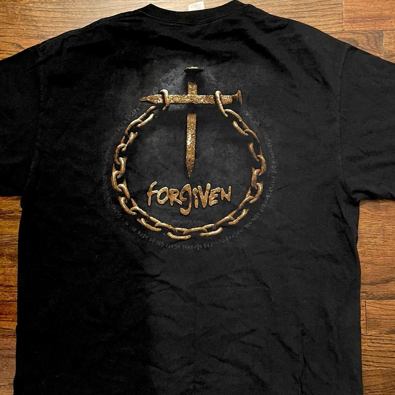 Scripture Cross Jesus Tee Cross Forgiven Jesus tee... | Depop
