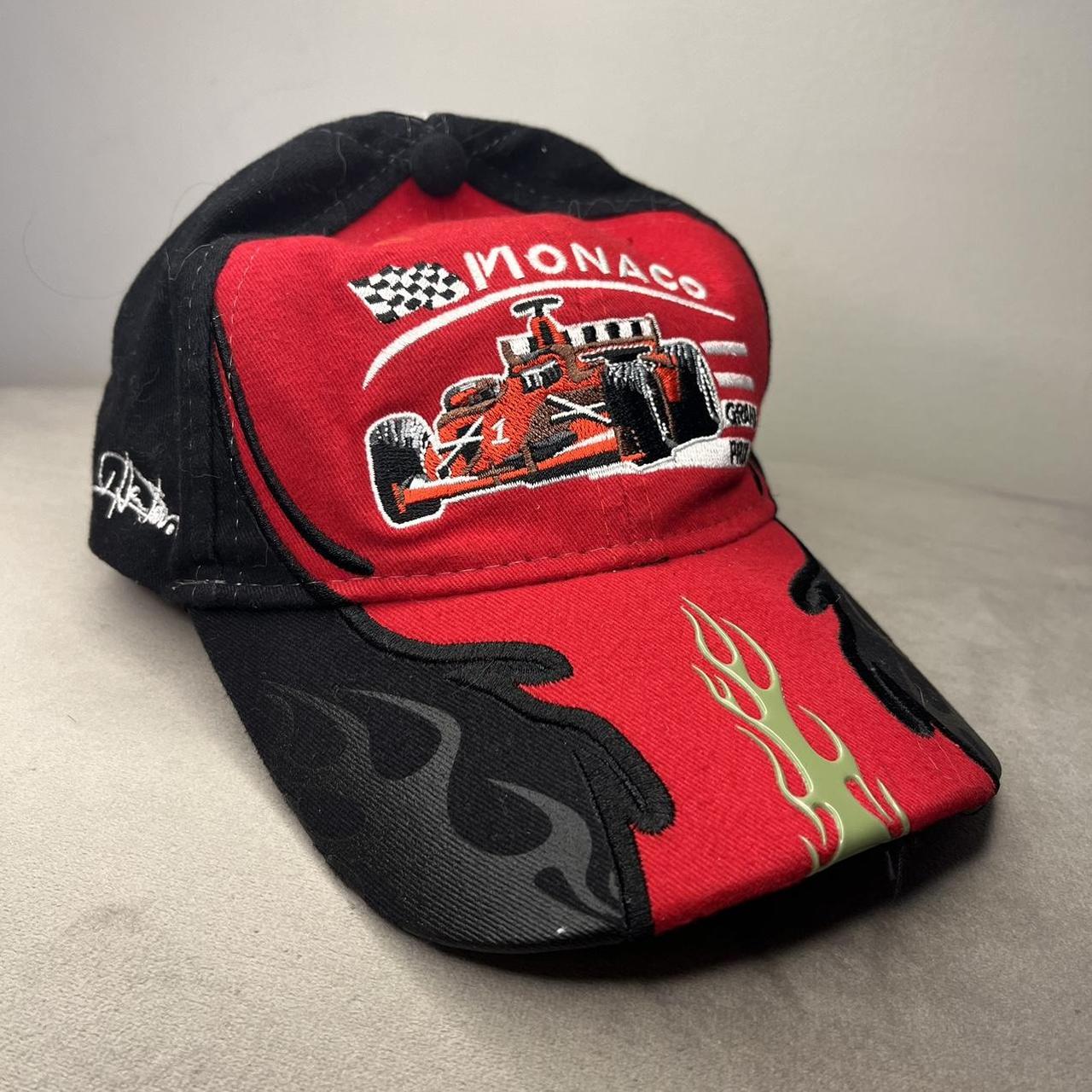 Monaco Racing Hat Very sick design, rubber flame.... | Depop