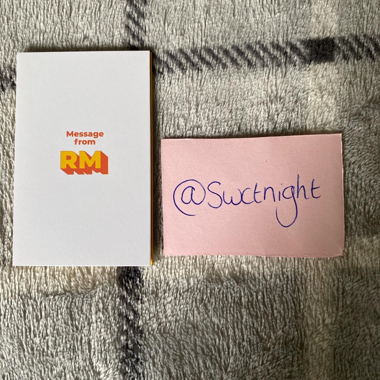 free shipping !! bts rm butter message... - Depop