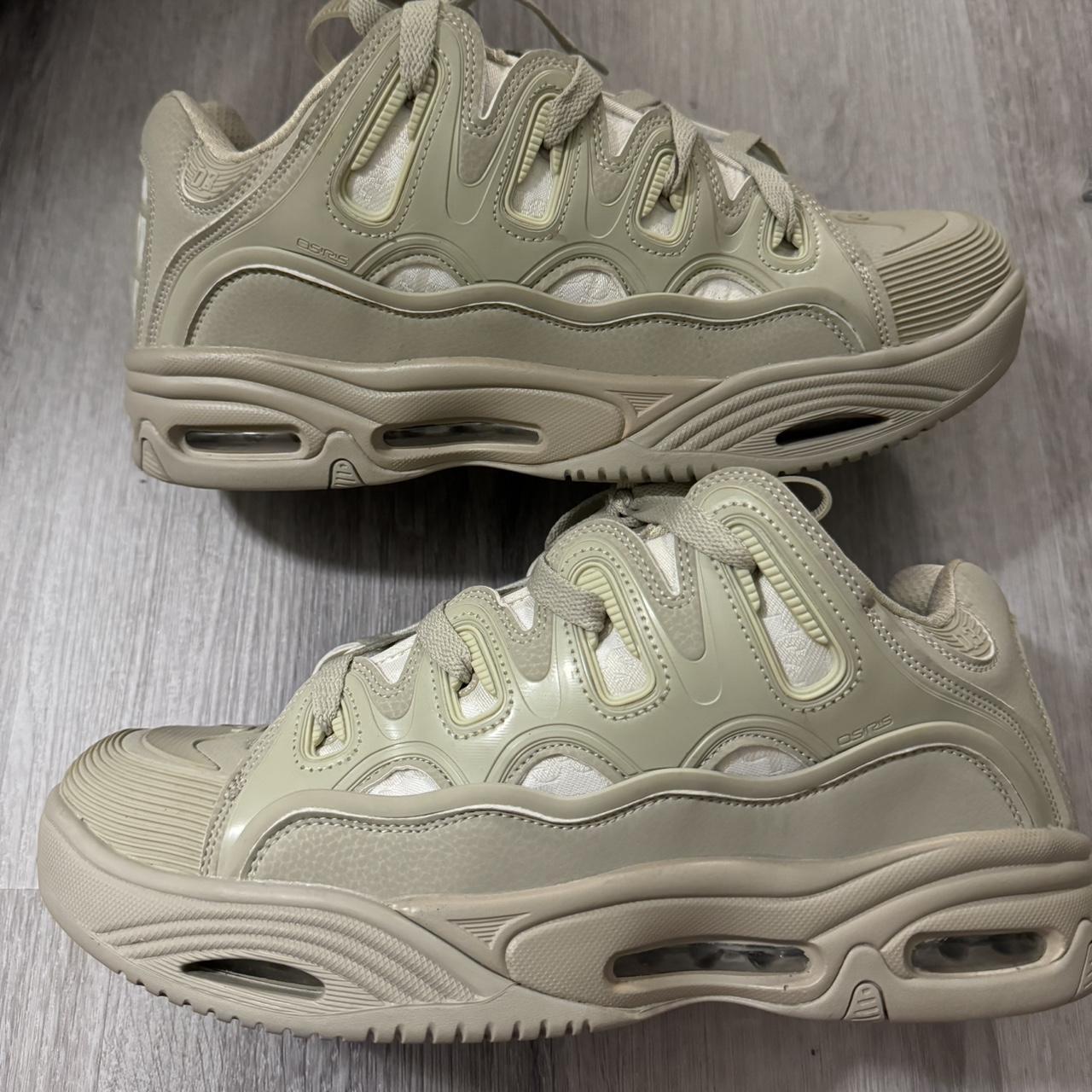 Vintage y2k OG Osiris D3 2001 chunky skate shoes... - Depop