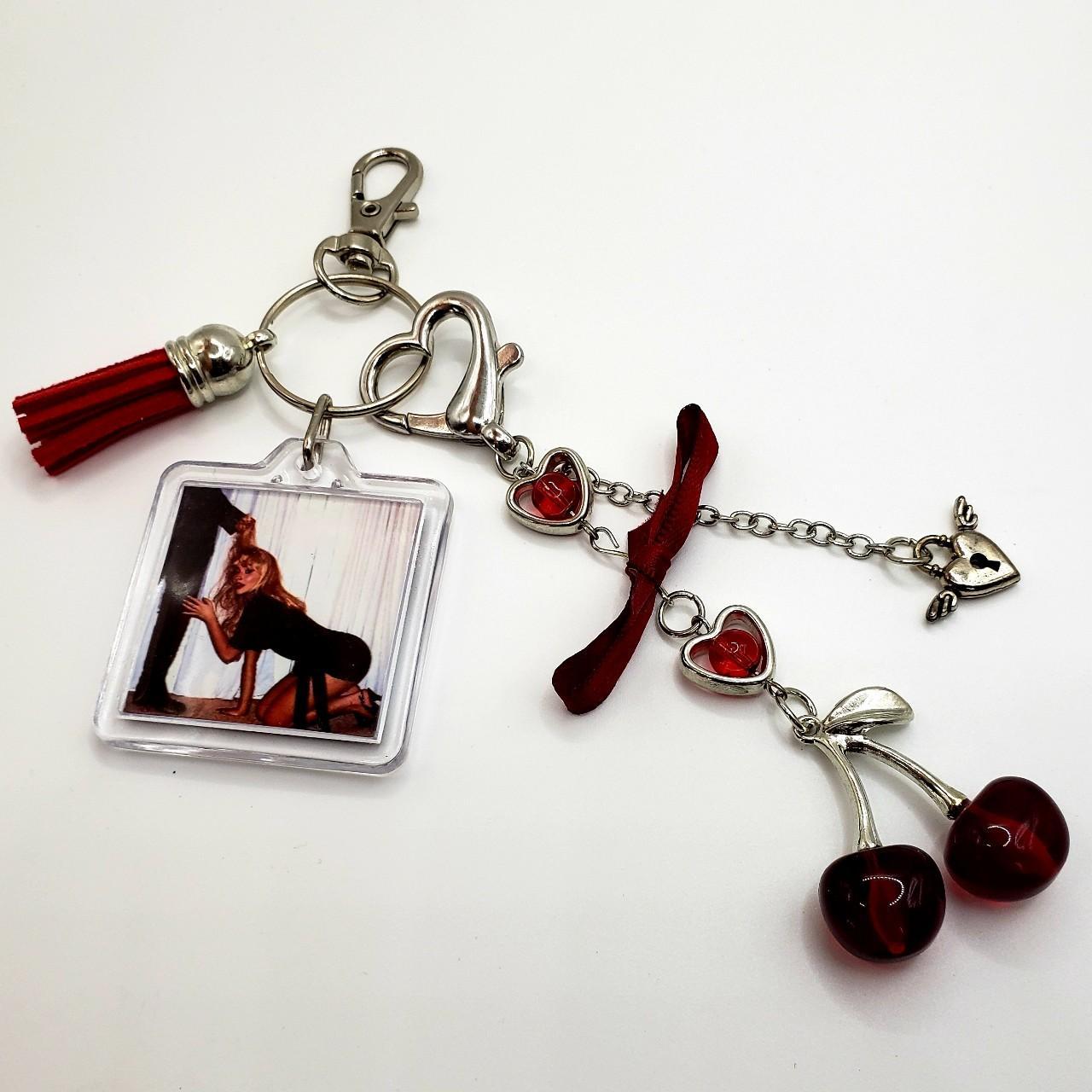 Handmade double-sided keychain featuring Sabrina... | Depop