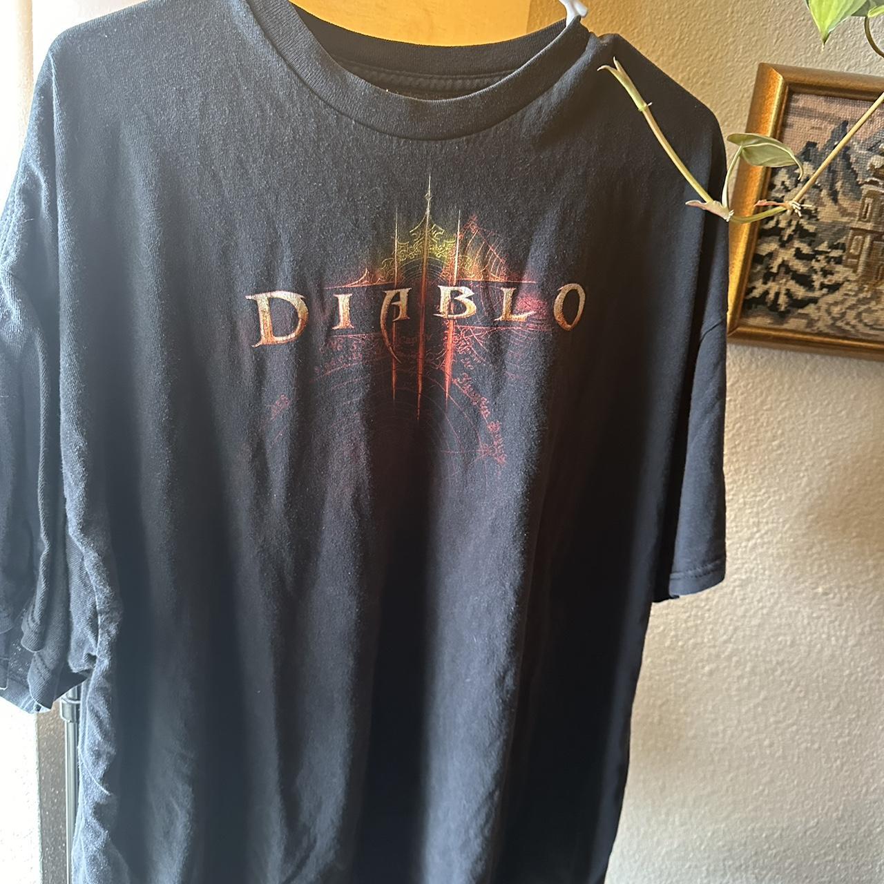 Diablo graphic tshirt, SIZE-XXL Great... - Depop