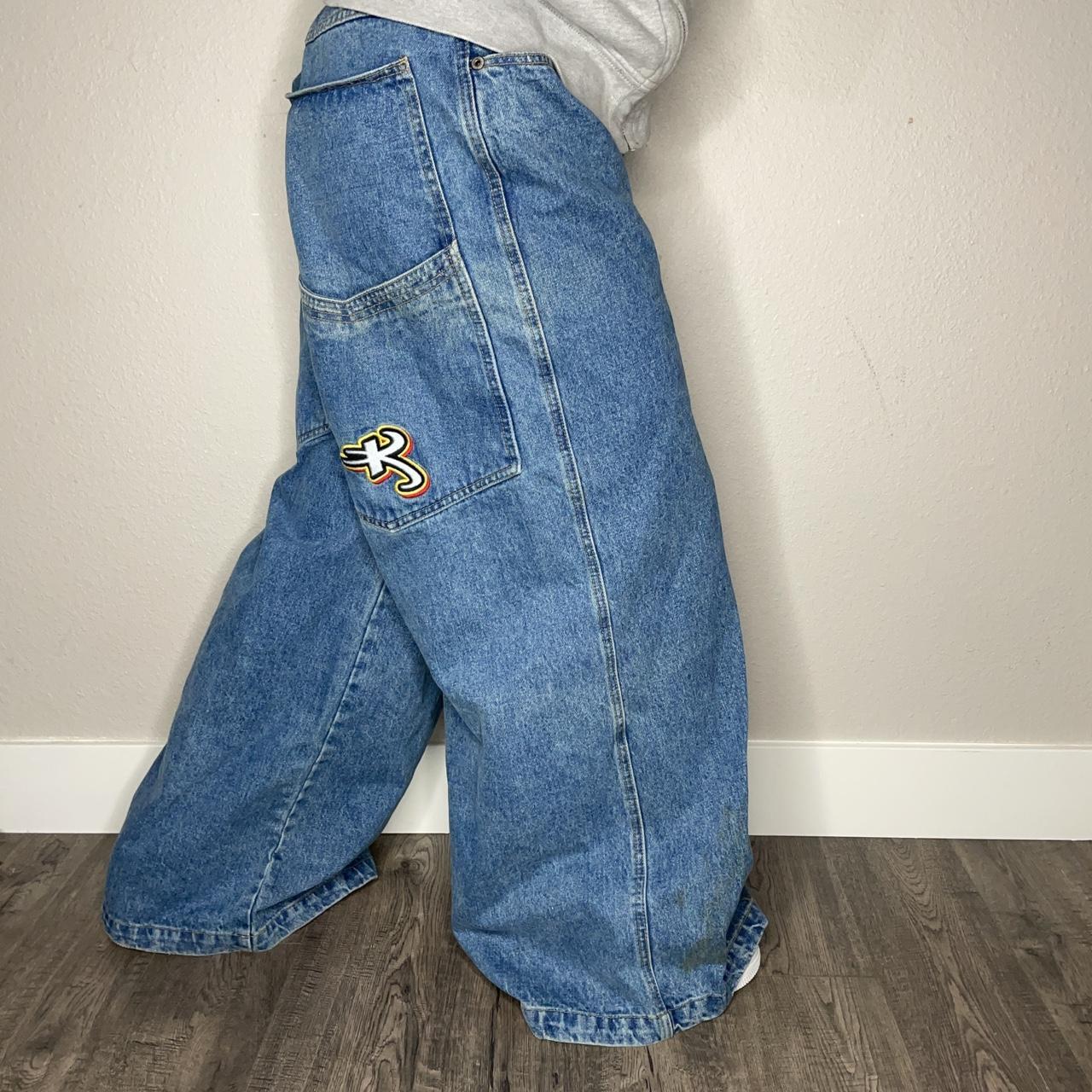 Vintage Kik Wear Oliver Tree Pants Size: 36W,... - Depop