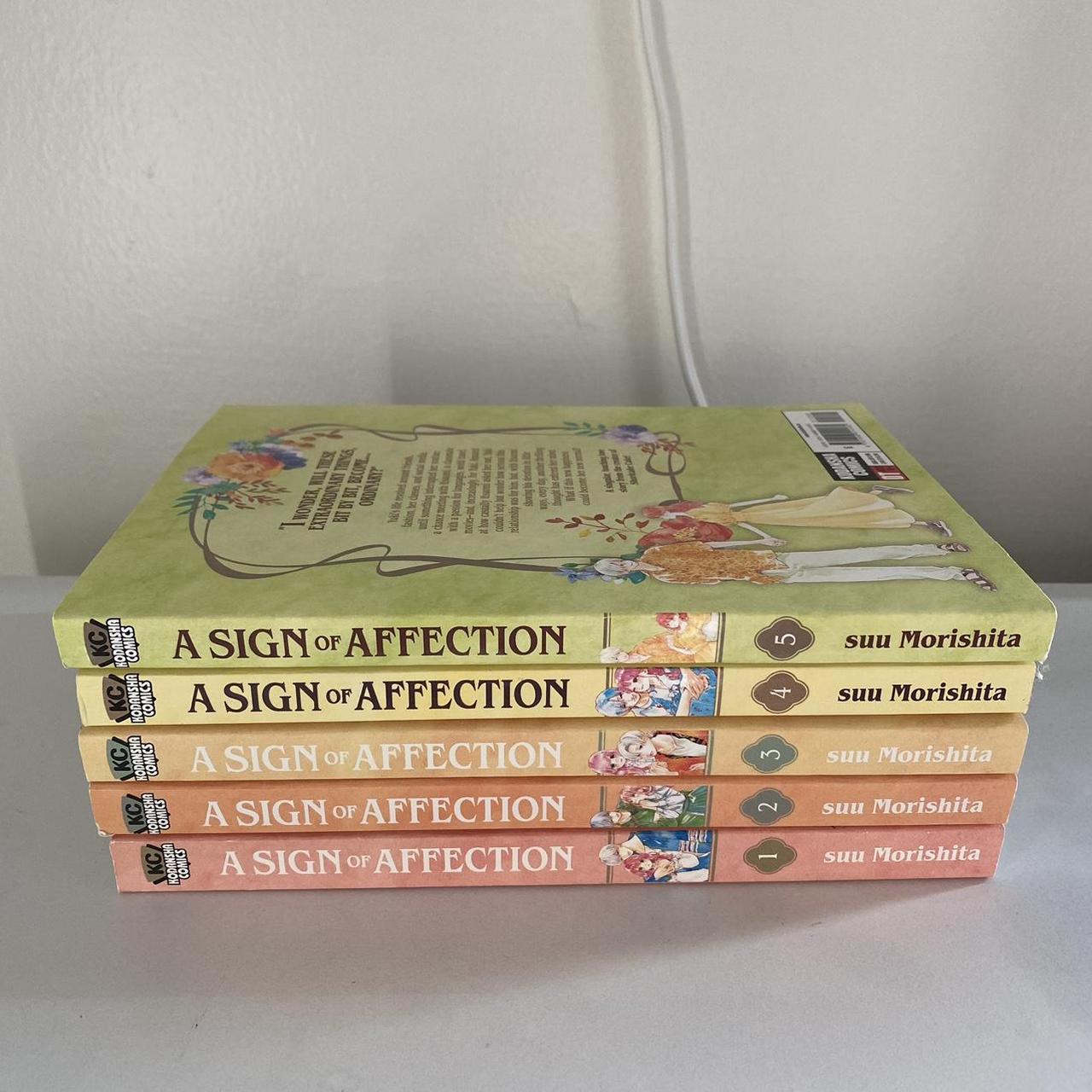 A sign of affection manga Manga set bundle... - Depop