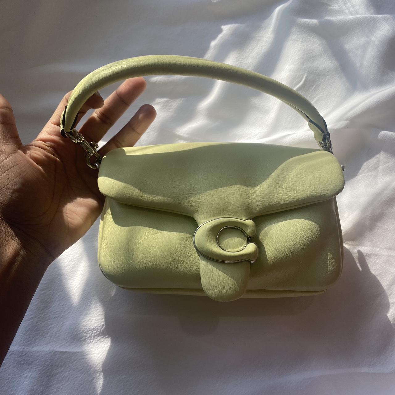 Coach Mini Pillow Tabi Bag Lime Green... - Depop