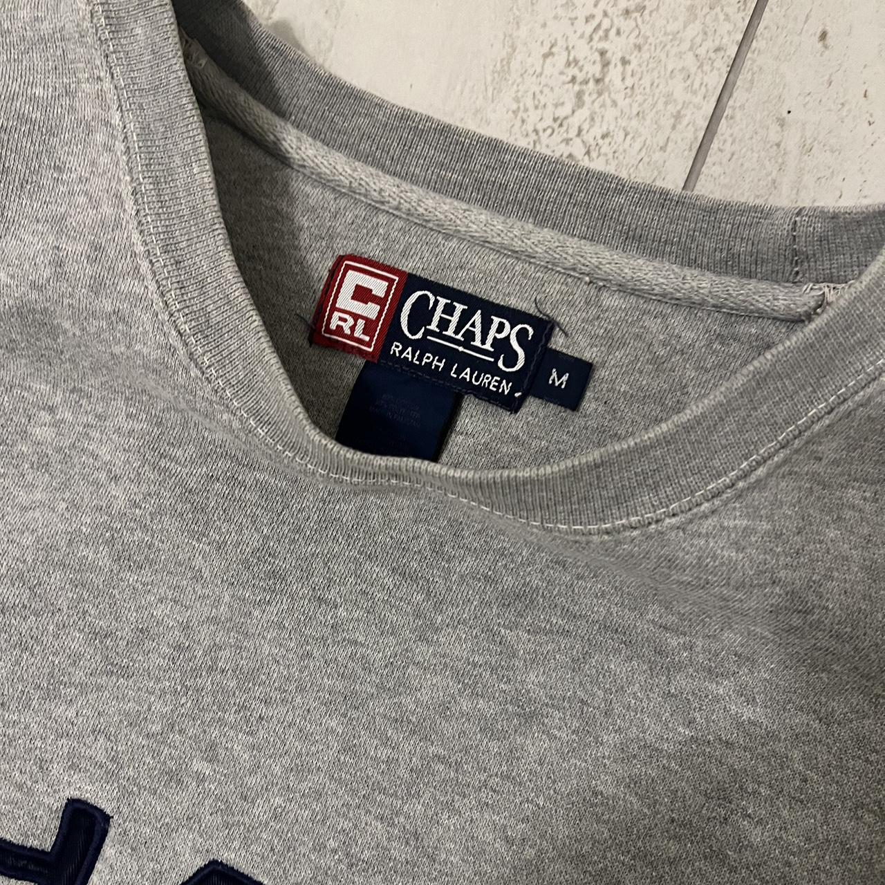 vintage chaps ralph lauren crew neck.... - Depop