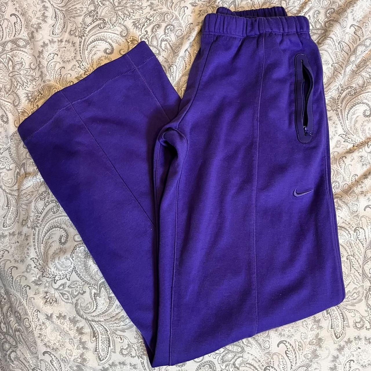 Nike purple track pants / joggers - soo nice and... - Depop