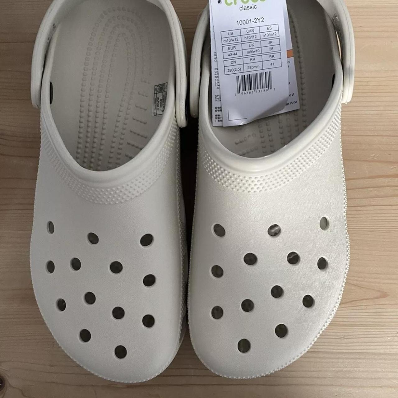 Crocs Bone UK10 - Depop