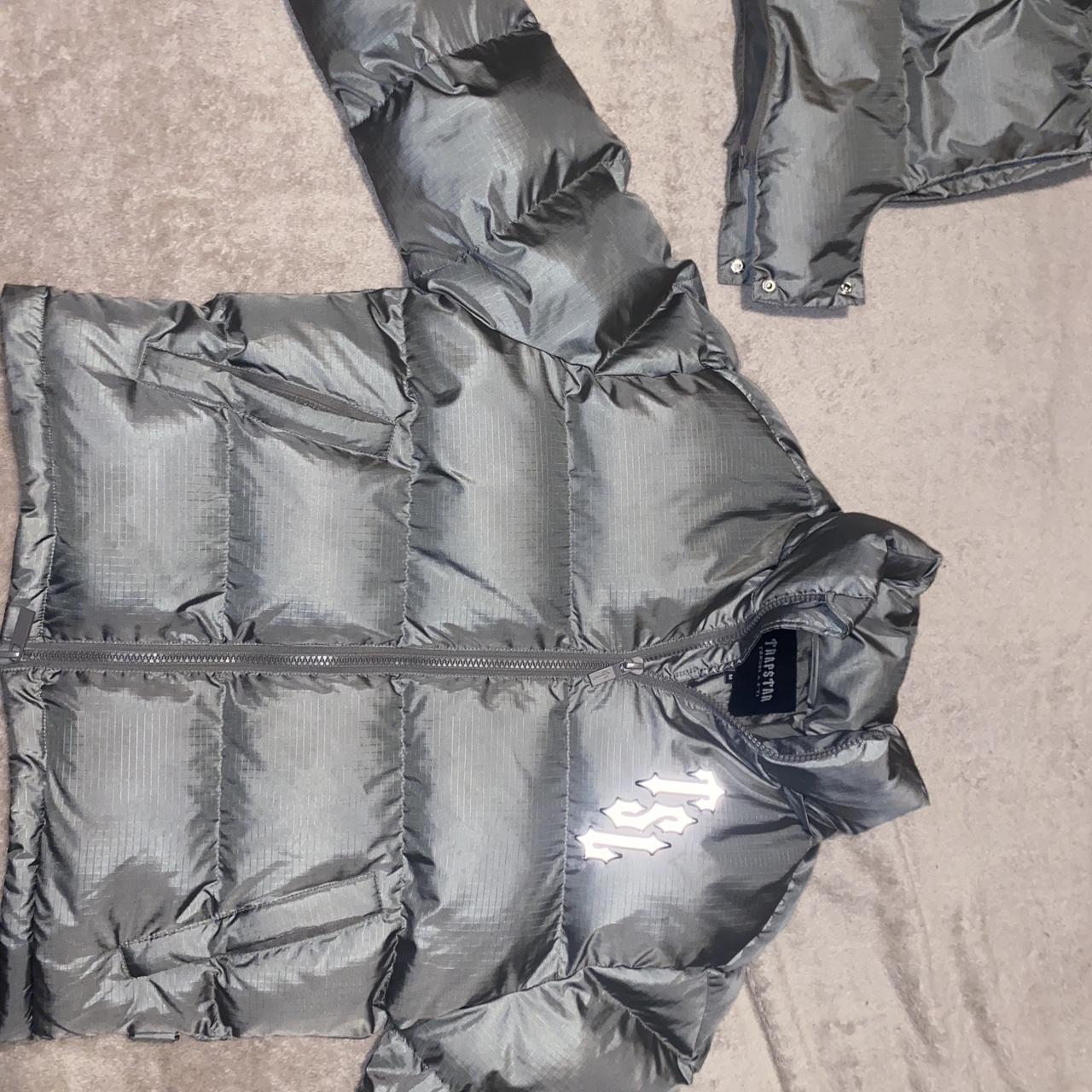 Trapstar Men's Grey Jacket | Depop