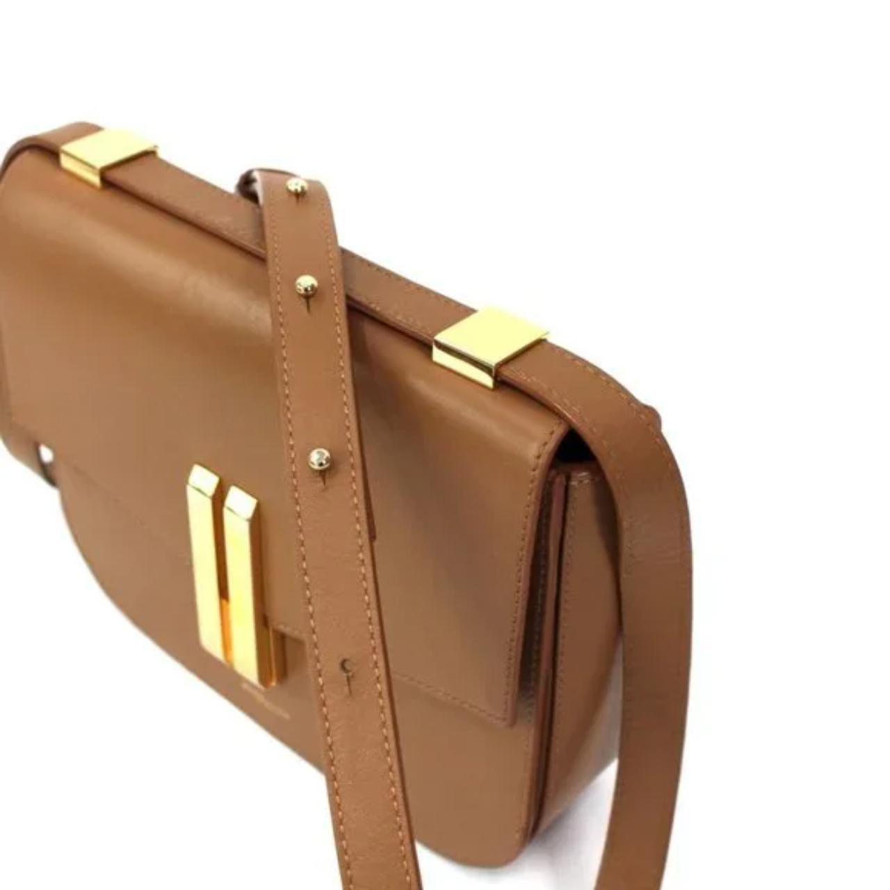 DeMellier Vancouver Deep Toffee Smooth Cowhide... - Depop